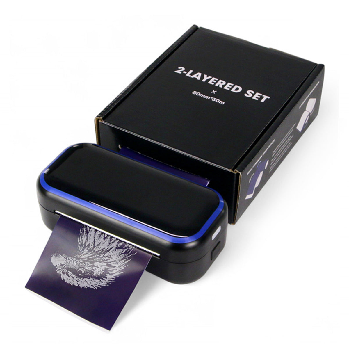 ATSUI Mini Wireless Tattoo Stencil Machine – Portable Thermal Transfer ...