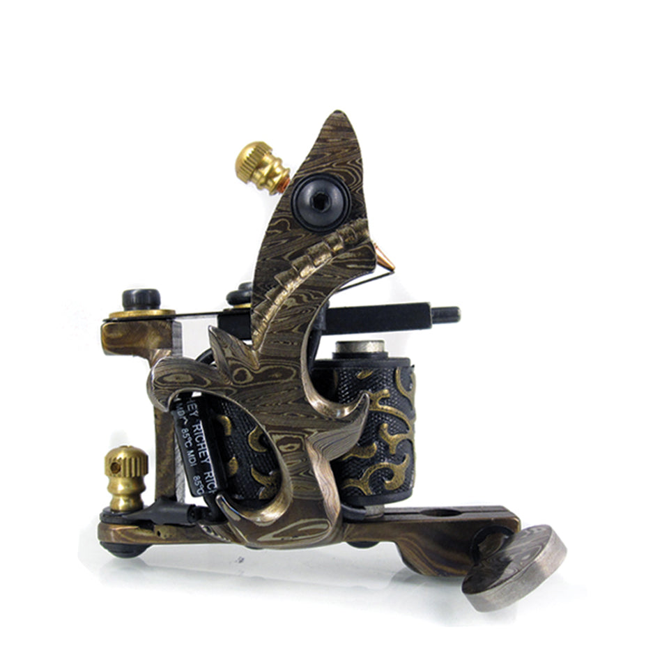 Dagger Coil Tattoo Machine | Damascus – WorldWide Tattoo Supply